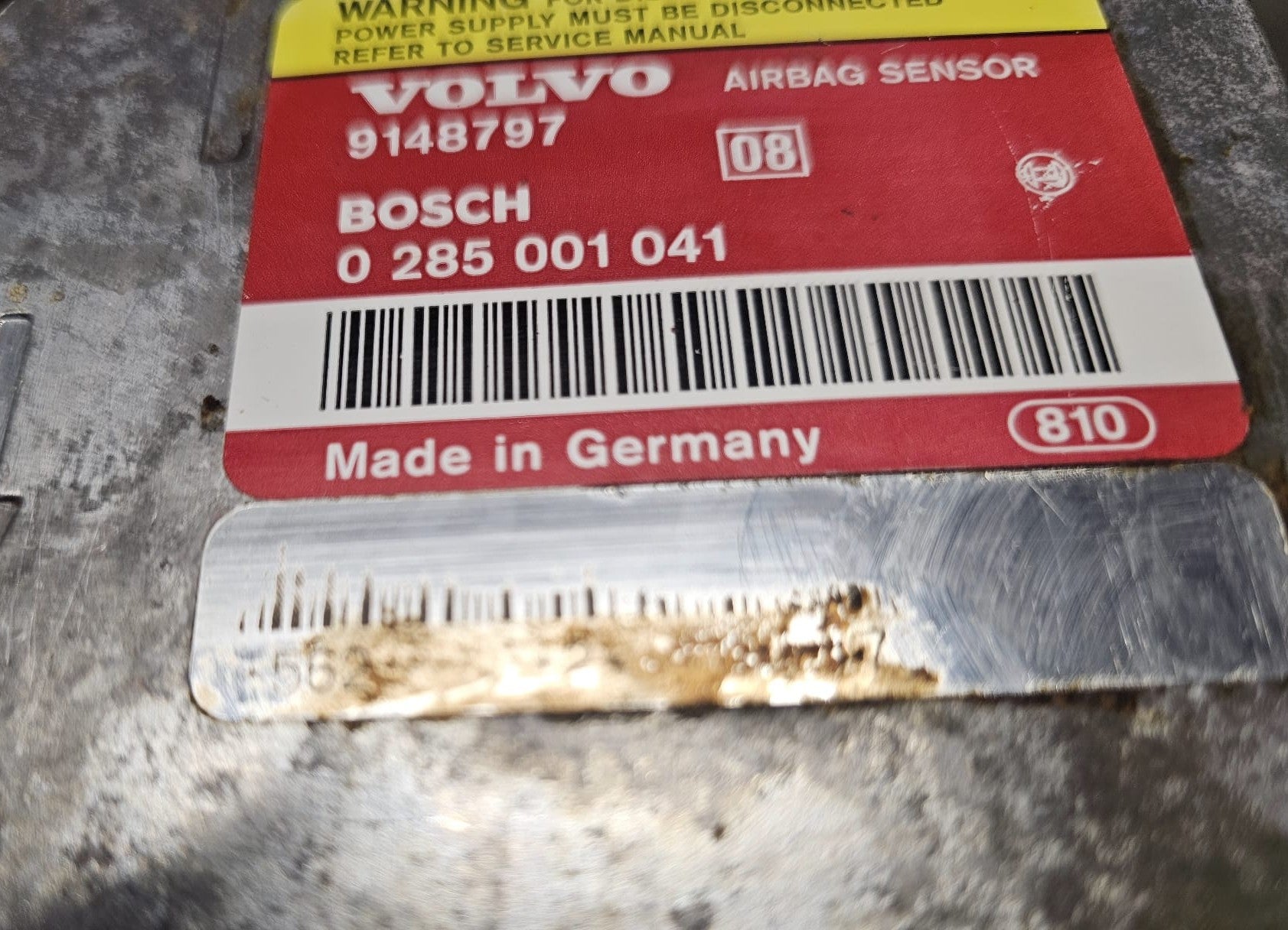 Airbag SRS module for Volvo 850 PN: 9148797 – RobertDIY